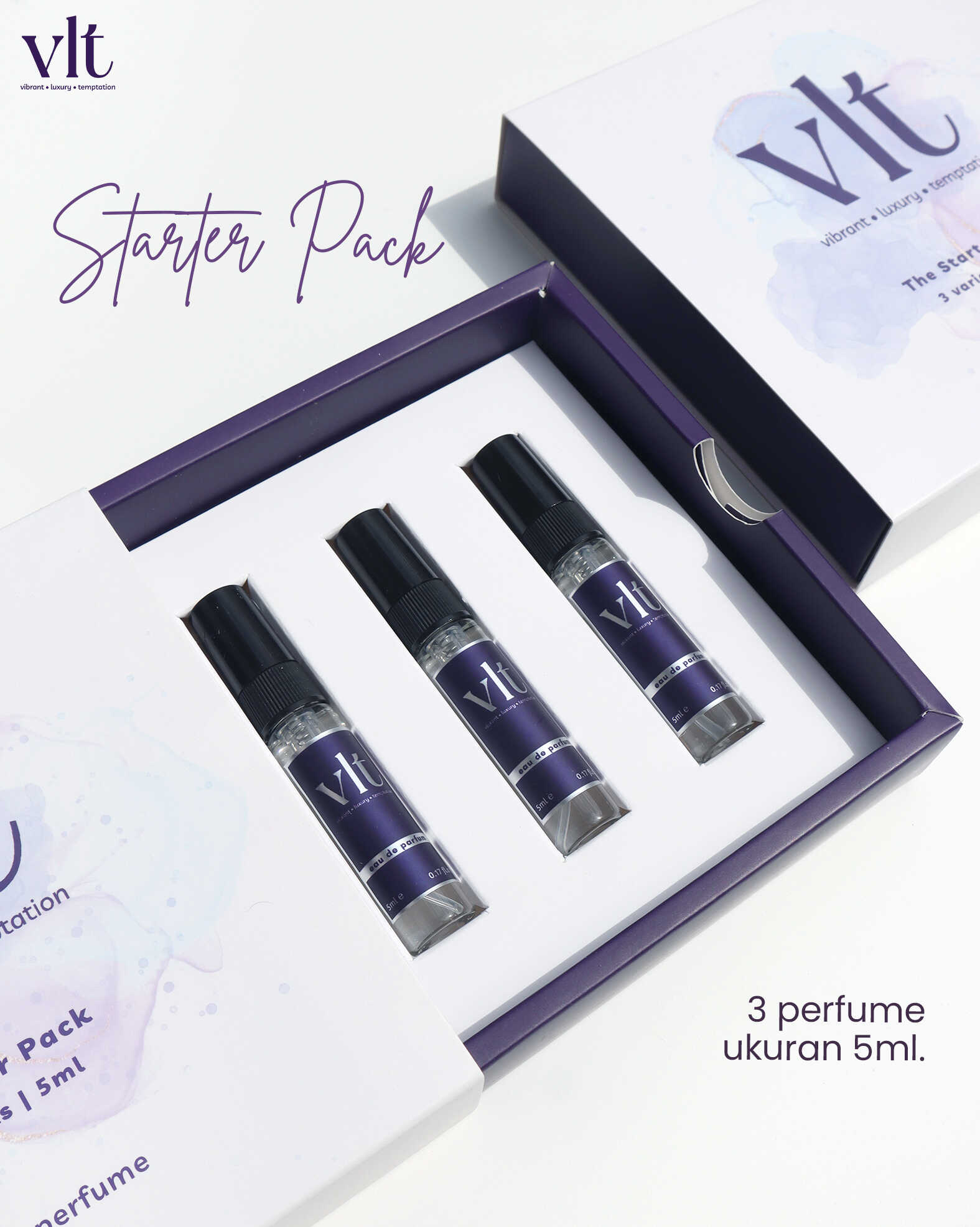The Starter Pack by VLT Perfume Isi 3x5ml – VLT Perfume